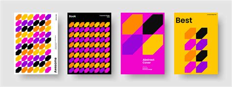 기하학적 배너 레이아웃 추상 전단지 디자인 현대 브로셔 템플릿입니다 비즈니스 프레젠테이션 포스터 보고서 배경 책 표지 전단지