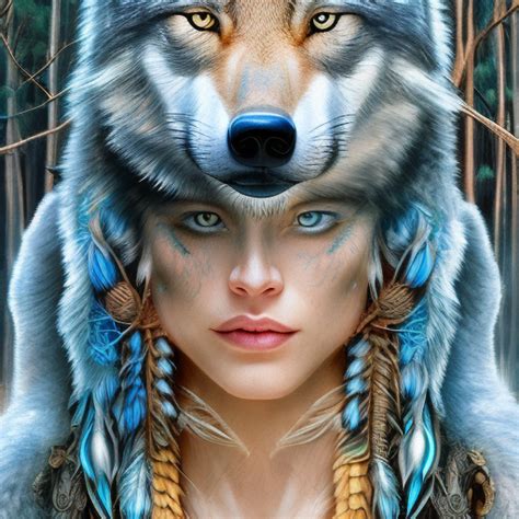 Openjourney Prompt A Photo Of A Wolf With Blue Eyes Look