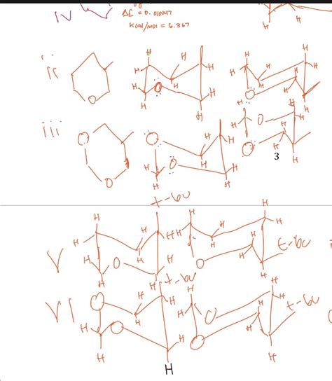 Solved Highlight The Main Steric Interactions That Could