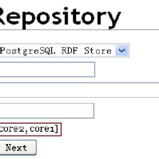 Solr Core In Sesame Framework Download Scientific Diagram