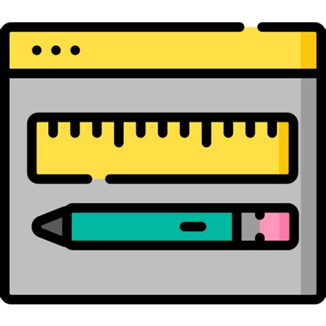 Edit Tools Special Lineal Color Icon