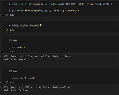 tensor ` cuda ` very slow with specific array sizes · issue 111570 · pytorch pytorch · github