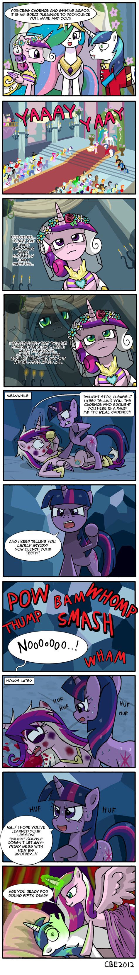 Canterlot Wedding Bad End By Crimsonbugeye On Deviantart
