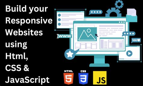 design responsive website using html css and javascript by sshahin2004