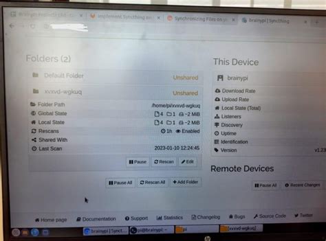 Syncthing Backups On Brainy Pi Raspberry Pi Alternative Brainy Pi