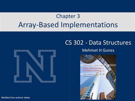 chapter 3 array based implementations ppt download