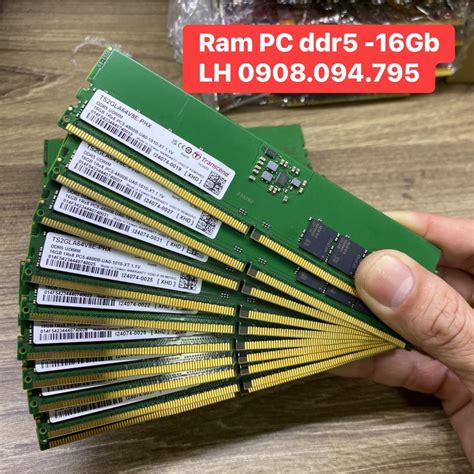 Ram 16gb Ddr5 Buss 4800 Cho Pc Bảo Hành 12 Tháng Shopee Việt Nam
