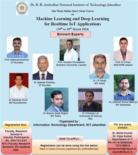 Jaspal Kaur Saini On Linkedin Nitj Fdp2024 Machinelearning