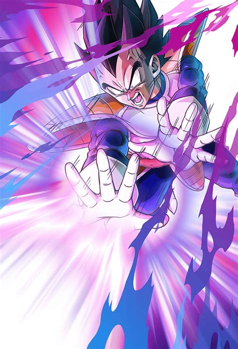 Vegeta Galick Gun Credmaxiuchiha22artvegeta Vs Goku Galick Gun Card