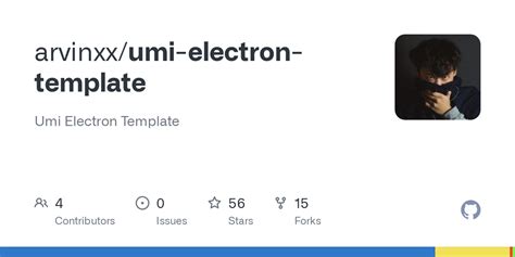 GitHub Arvinxx Umi Electron Template Umi Electron Template