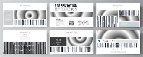 Hd에 비즈니스 서식 파일이 프레 젠 테이 션 슬라이드에 대 한 형식 평면 디자인에 쉽게 편집 가능한 추상 벡터 레이아웃입니다 간단한 흑백 기하학적 패턴입니다 최소한의