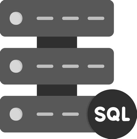 Sql Server Vector Icon 20333557 Vector Art At Vecteezy