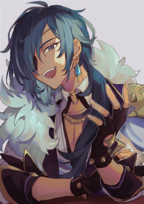 Kaeya Genshin Impact Drawn By Zumi Tiri Danbooru