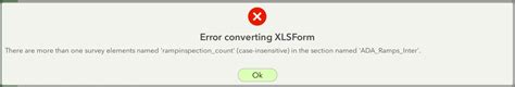 Solved Survey 123 Repeat Count Not Allowing To Publish Esri