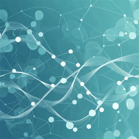 Molecular Structure Science Background Premium Ai Generated Image