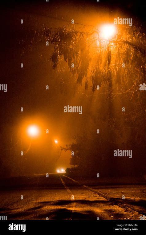 Sodium Vapor Street Lamps