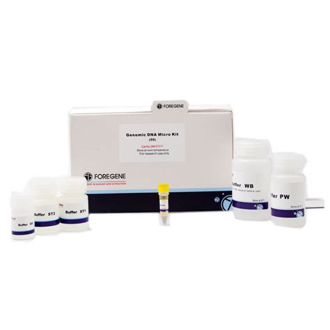 Genomic Dna Isolation Kit Lab Reagent Genomic Dna Isolation Micro Kit Spin Column Lab Reagent