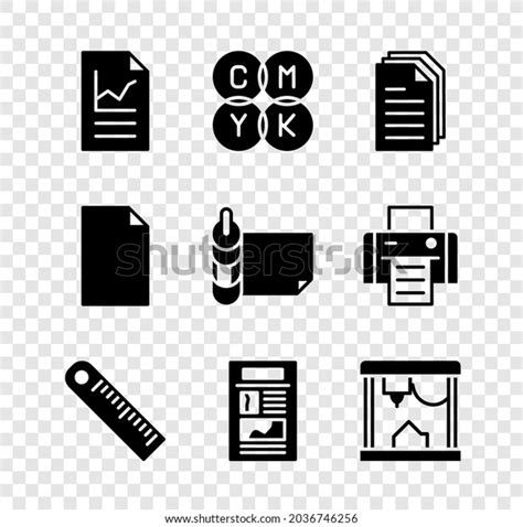 그래프 차트 Cmyk 색상 혼합 파일 스톡 벡터로열티 프리 2036746256 Shutterstock