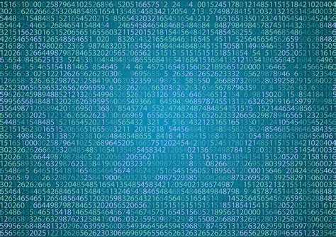 Technology Binary Background Binary On Blue Background 6060339 Vector