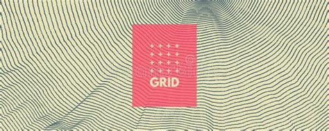 Trendy Abstract Background Array With Dynamic Particles Modern