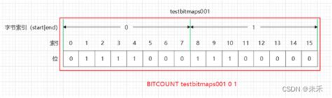 16 Redis Bitmaps位图（setbit、getbit、bitop、bitcount、bitpos、bitfield）redis