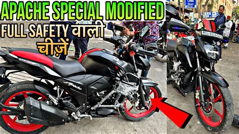 Apache 160 Modification Accessories Apache 160 4v Modified Skd Bike World Youtube