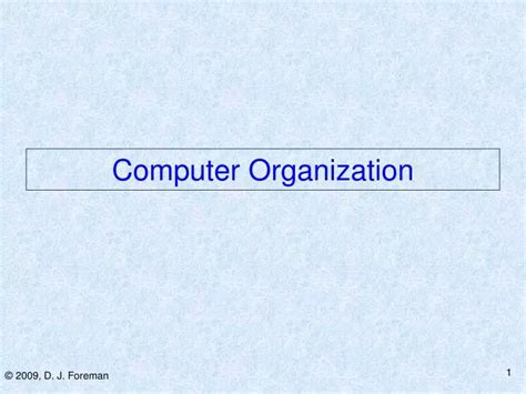 PPT Computer Organization Basics And Architecture Review PowerPoint Presentation ID 6303809