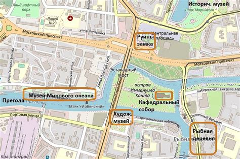 Карта калининграда 1945