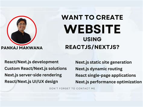 A React Next Js Development And Design React Development React Design Upwork