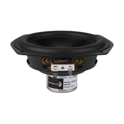 Dayton Audio Nd140 8 Speaker Driver Midbass Midrange Aluminium 40w 8