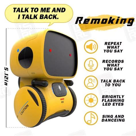 Lyzrc Smart Robot Dance Voice Command English Versions Lazada