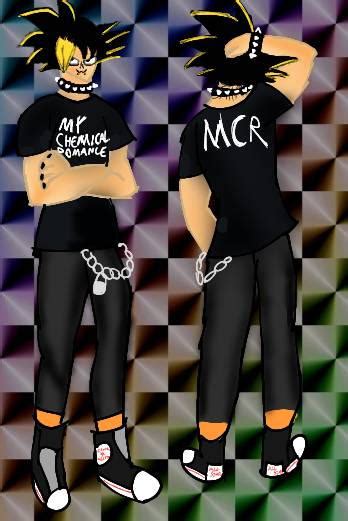 Emo Goku Emo And Hardcore Au By Beatlesoldier On Deviantart