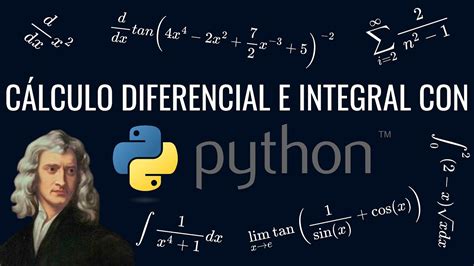 CÁlculo Diferencial E Integral Con Python Python Para Ingenieros Y Científicos Youtube