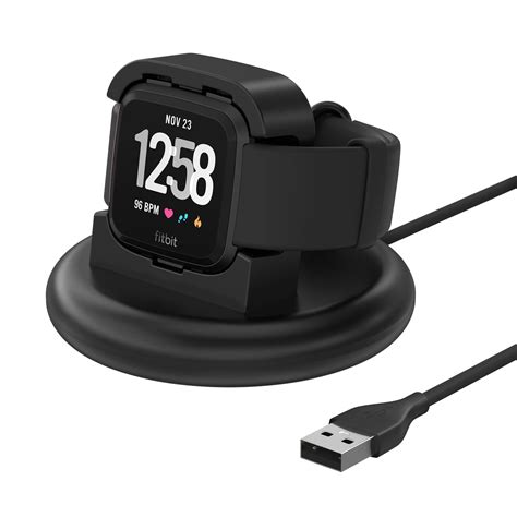 Amazon Com Vanjua Charger For Fitbit Versa Versa Lite Versa Se Replacement Usb Charging