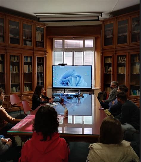 Incontro Formativo Per Gli Studenti Del Corso Di Laurea Magistrale In