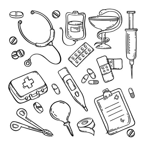 Medicine Pencil Drawing At Adam Curtis Blog