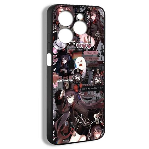 чехол для смартфона Подходит для Tecno Spark 20c Ху Тао Геншин Хутао Hu Tao Genshin Ekd25 купить