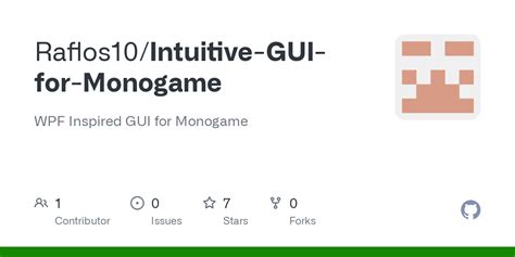 GitHub Raflos Intuitive GUI For Monogame WPF Inspired GUI For Monogame