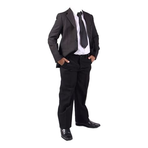 Conjunto De Terno Infantil Preto De Oxford Shopee Brasil