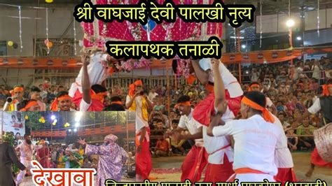द्वितीय क्रमांक श्री वाघजाई देवी पालखी नृत्य कलापथक तनाळी आणी देखावा
