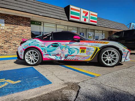 Cryroc Toyota Gr86 X Gsr Hatsune Miku 初音ミク Itasha Design Remake Case