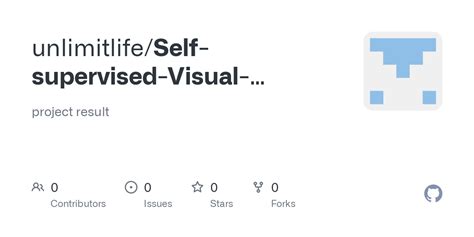 GitHub Unlimitlife Self Supervised Visual Representation Learning By Reconstructing Images