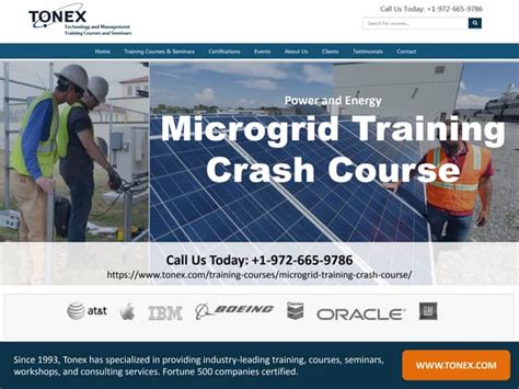 Microgrid Training Crash Course Pptx