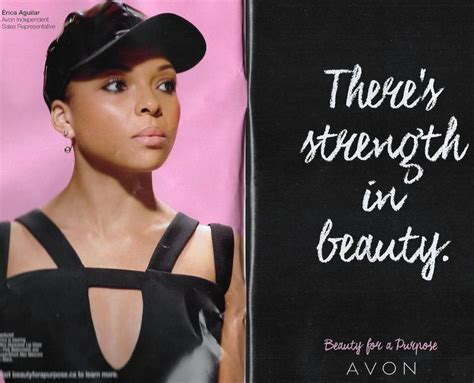 Theres Strength In Beauty Avon Beauty Avon Representative Avon
