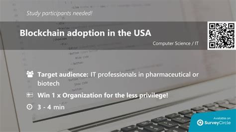 Blockchain Technology Adoption R Surveycircle