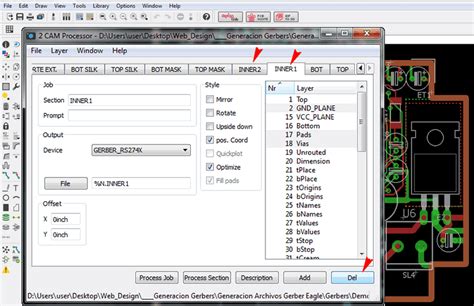 Generación Automática De Archivos Gerber Y De Perforación En Eagle