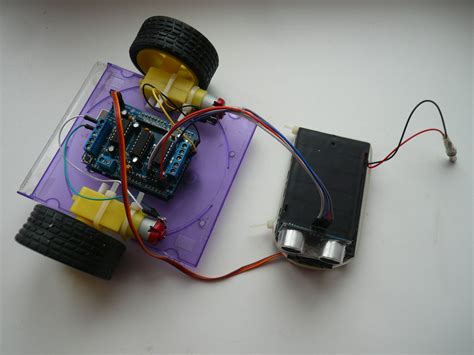 Arduino Hc Sr04 Ultrasonic Rover 5 Steps With Pictures Instructables