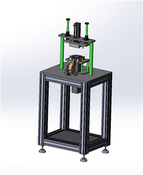 注塑工件水口剪切设备3D模型下载 三维模型 SolidWorks模型 制造云 产品模型