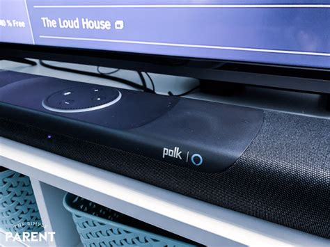 How The Polk Command Sound Bar Ups Family Entertainment The Simple Parent