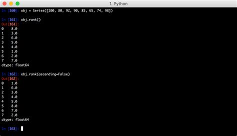 利用 Python 進行數據分析(八)pandas 基本操作(series 和 Dataframe) It閱讀 利用 Python 進行數據分析(八)pandas 基本操作(series 和 Dataframe) It閱讀